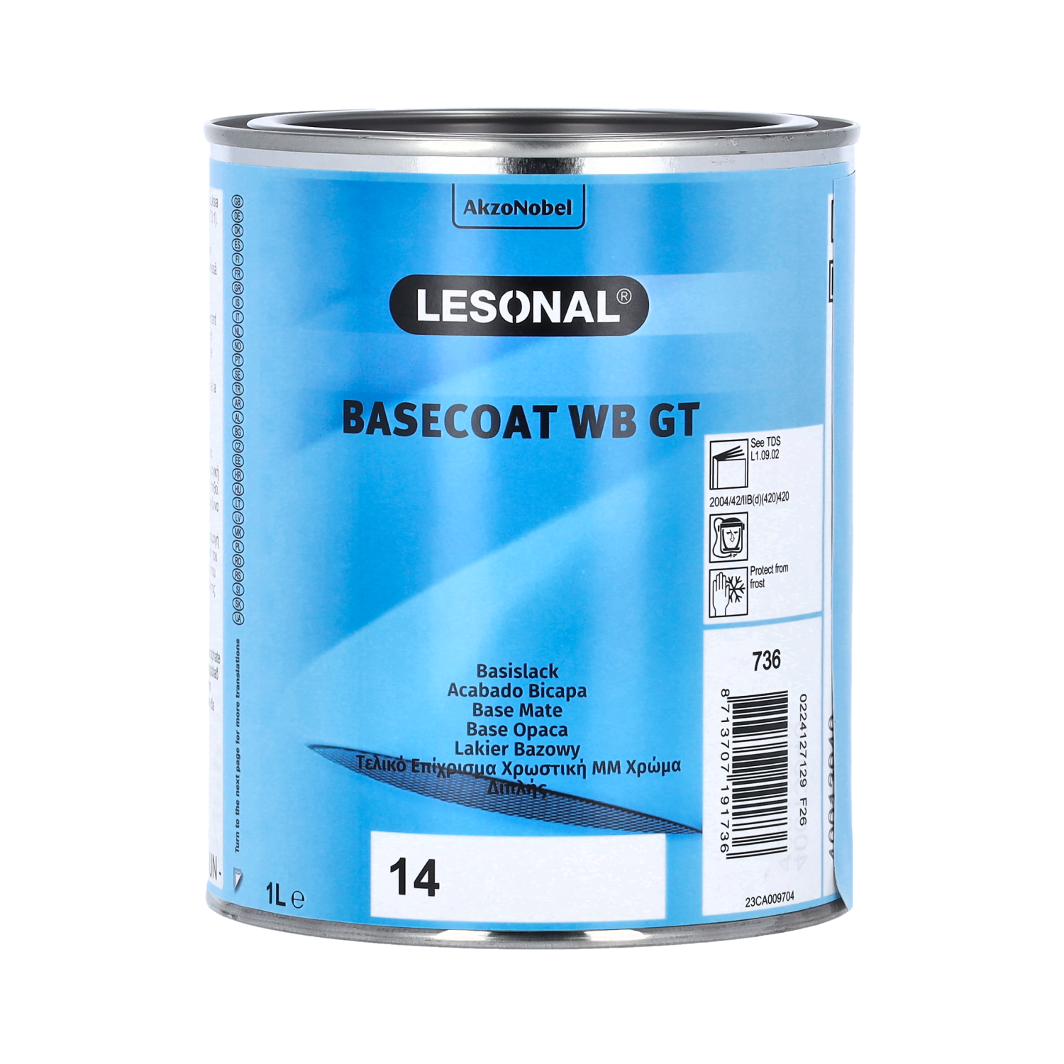 Lesonal WB 14 Basislack White High Strength - 1 L | ColorSphere